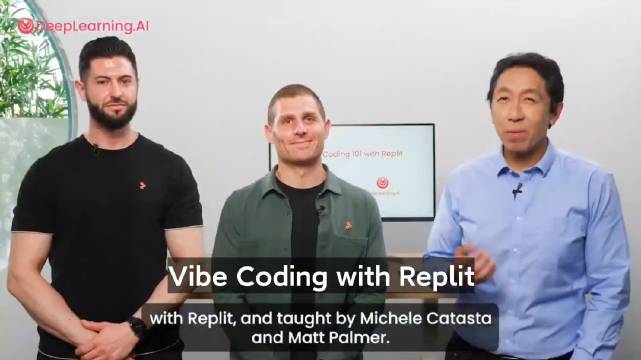 DeepLearning AI吴恩达与Replit合作推出Vibe Coding 101，教你高效构建应用程序|Web应用构建|AI编码课程|开发流程优化|AI学习资源|Replit云开发_新浪新闻