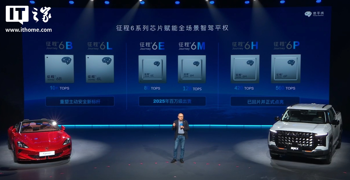 地平线 J6E 智驾芯片今年上车多款荣威 MG 主力车型|征程|荣威_新浪新闻