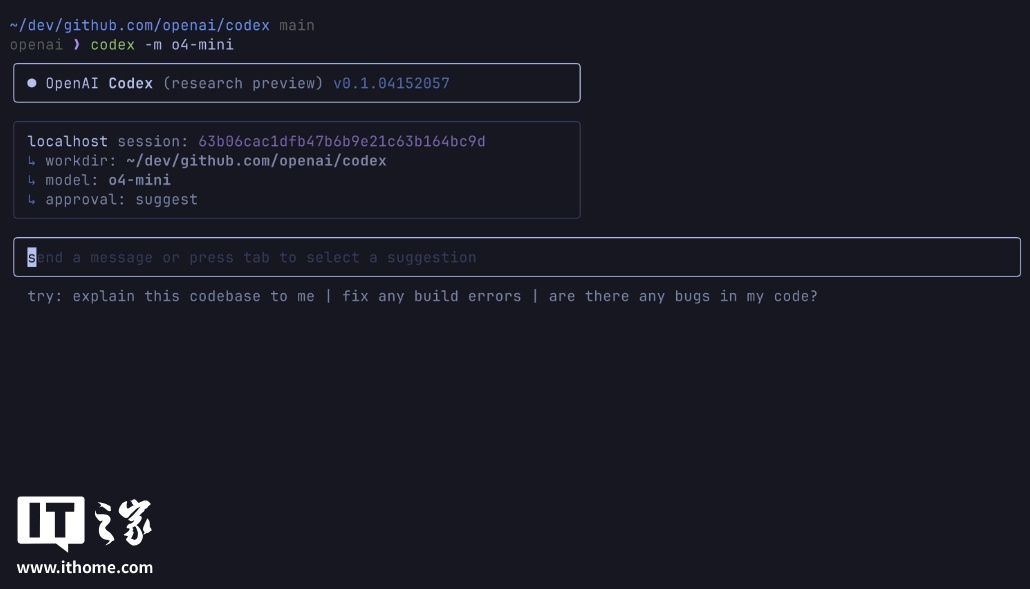 在终端就能跑的推理智能体，OpenAI 发布完全开源 Codex CLI 工具|推理|终端|智能体_新浪新闻