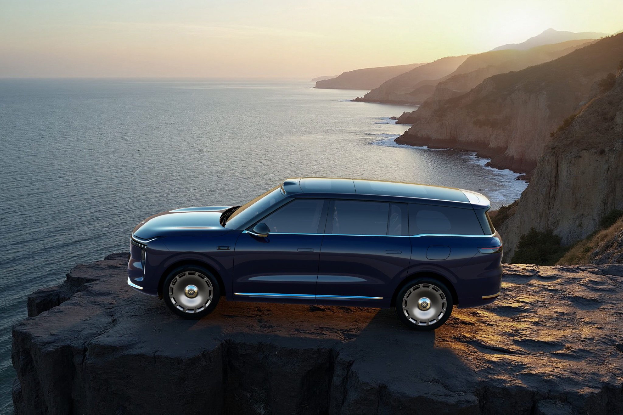 又来一个大块头，智己官方正式发布LS9|官方|样式|腾势_新浪新闻