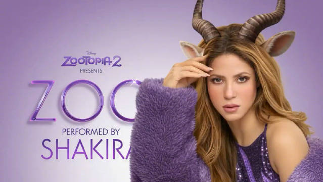狼姐 Shakira 献唱「疯狂动物城2」电影原声带「Zoo」完整在线试听|ZOO|夏奇拉|IT'S YOU_新浪新闻