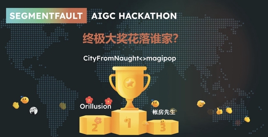 SegmentFault AIGC Hackathon 2023 线上黑客马拉松圆满收官，见证40个创新应用诞生！