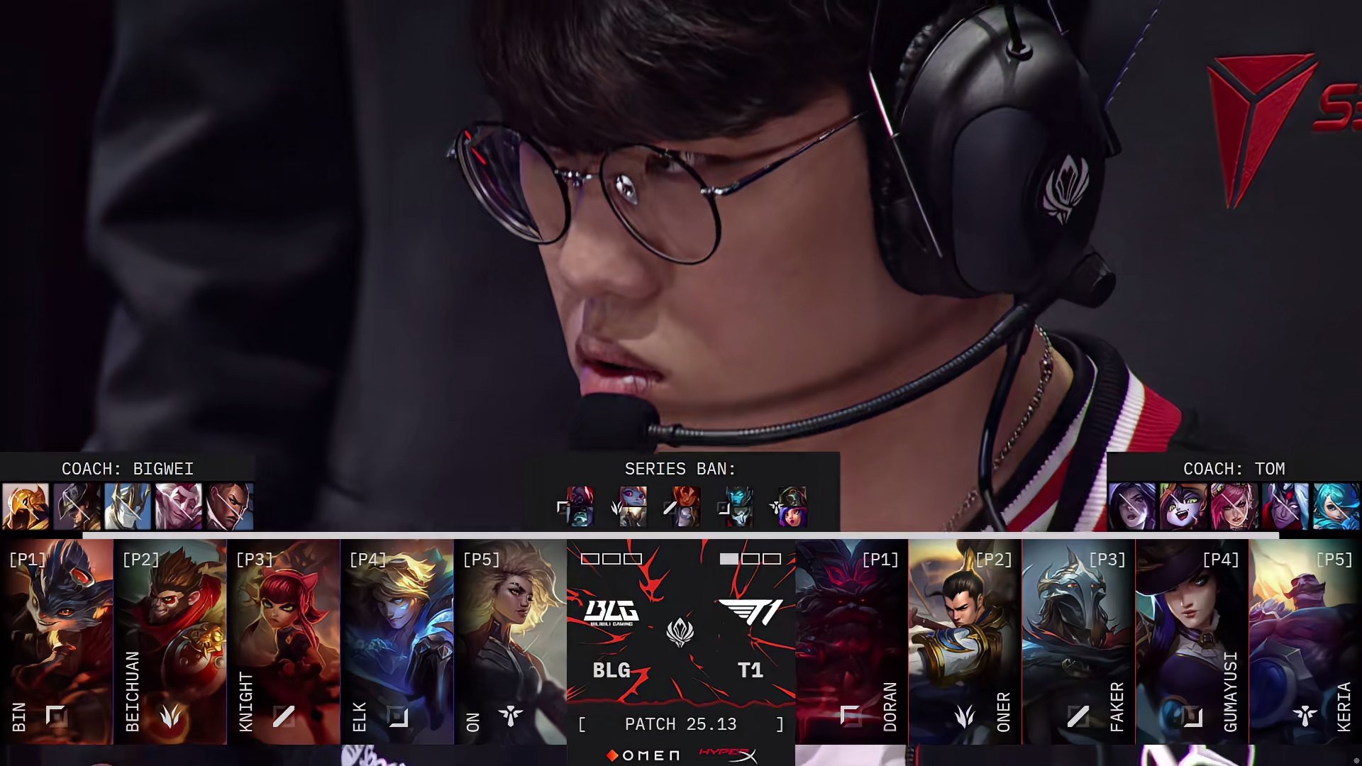 2025MSI季中赛BLG首局不敌T1|T1|冠军赛_新浪新闻