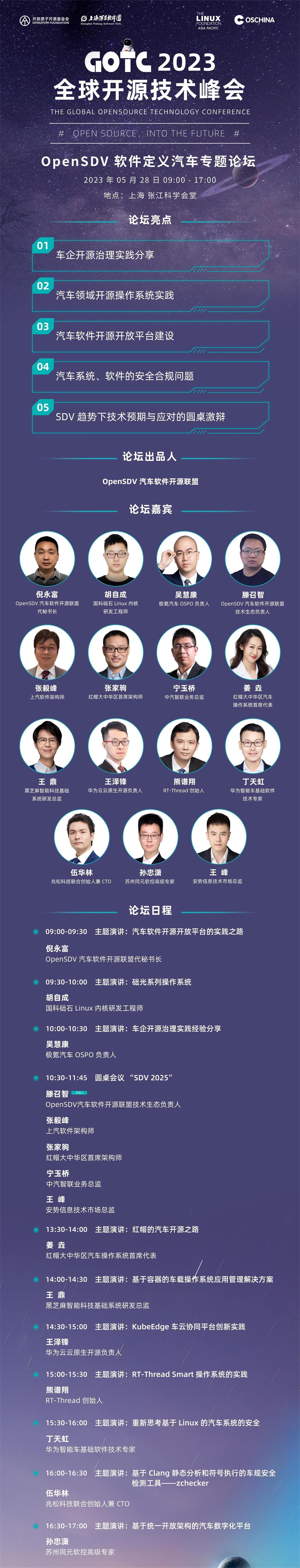 GOTC 2023 “OpenSDV 软件定义汽车” 分论坛议题曝光！|汽车|操作系统|软件_新浪新闻