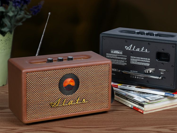 ALATS M1音响FM调频出众，木质皮革演绎时光之声！|设计|木质_新浪新闻