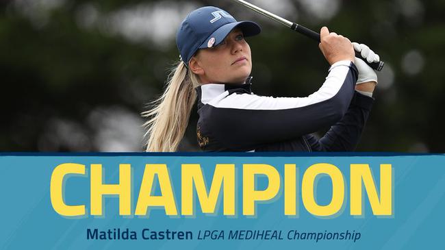 美迪惠尔赛卡斯特伦实现芬兰首冠 李旻第二刘钰T13_lpga赛_新浪竞技风暴_新浪网