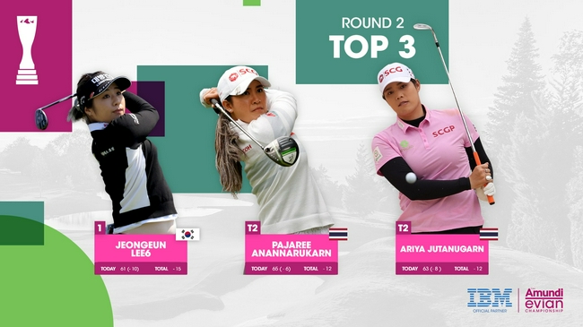 依云锦标赛李晶恩领先次轮 何沐妮T18刘钰阎菁出局_lpga赛_新浪竞技风暴_新浪网