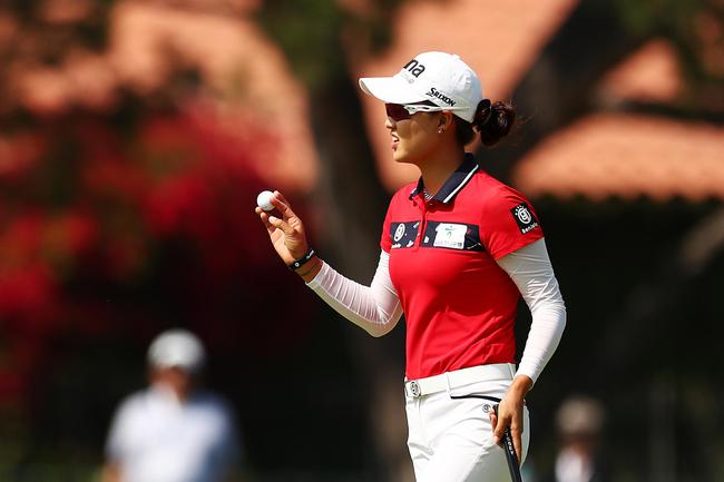 LPGA秀杰公开赛李旻智领先冲冠 阎菁T12冯珊珊T41_lpga赛_新浪竞技风暴_新浪网