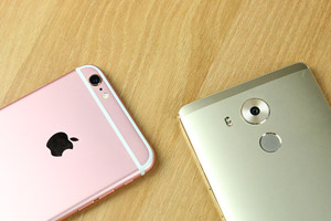 强者PK 华为Mate8对比苹果iPhone6s Plus|苹果|苹果|大屏_新浪科技_新浪网