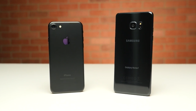 iPhone 7与Note7速度测试 不出所料这简直是碾压|iPhone 7|Note7|测试_手机_新浪科技_新浪网