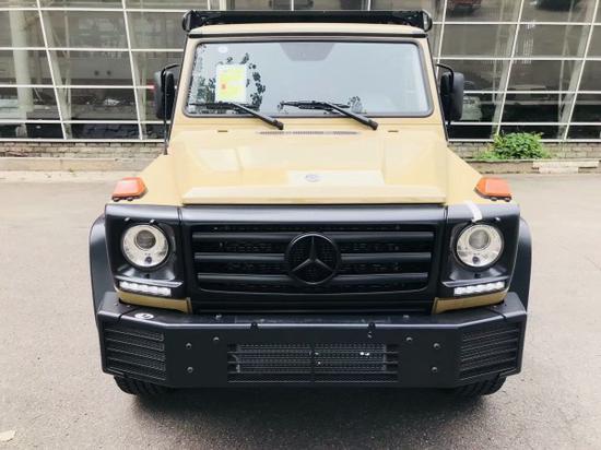 18款奔驰G350D军用版纯正血统的硬派越野-新浪汽车