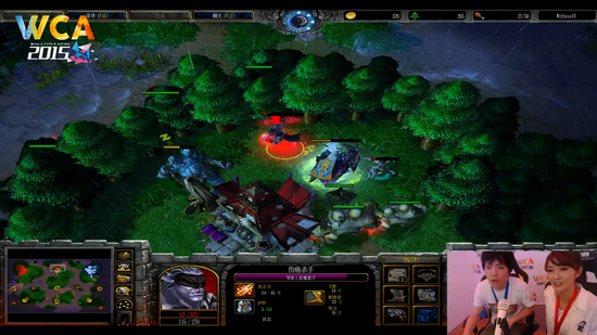WCA2015预选赛《魔兽争霸3》败者组第二轮_电子竞技-国内_新浪游戏_新浪网