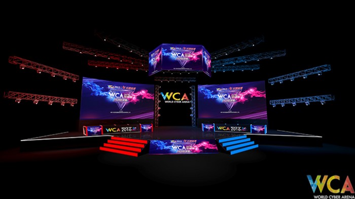 WCA2016资格赛S2总决赛舞台效果图曝光 赤焰战场一触即发|总决赛|资格赛|电子竞技_新浪新闻