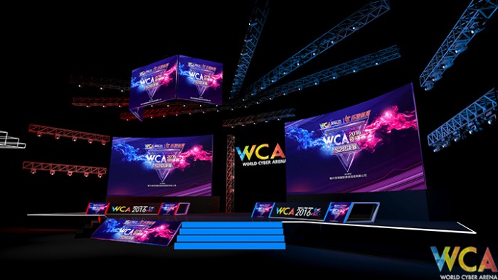 WCA2016资格赛S2总决赛舞台效果图曝光 赤焰战场一触即发|总决赛|资格赛|电子竞技_新浪新闻