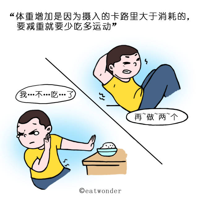 这就是为什么你少吃多运动，还不见瘦的原因！