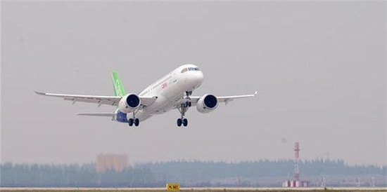 时隔146天C919再次试飞 空域比首飞大一倍|试飞|大飞机|波音_新浪新闻