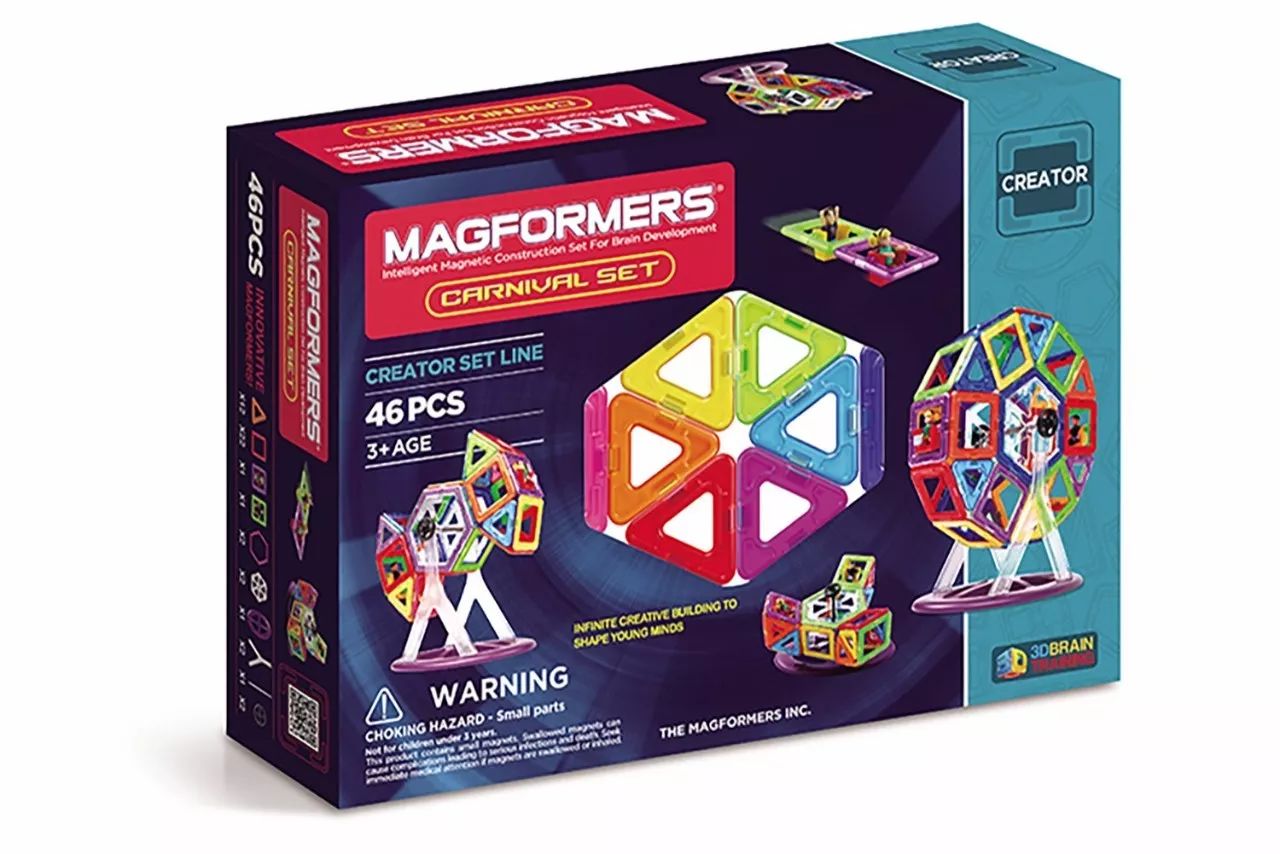 秒杀国产磁力片！全球第一的Magformers，像乐高一样玩！|磁力|孩子|玩具_新浪新闻