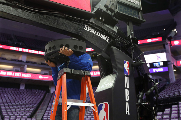 VR观战NBA再升级！全新摄像机助你无死角观看比赛|三星|康宁|NBA_新浪新闻