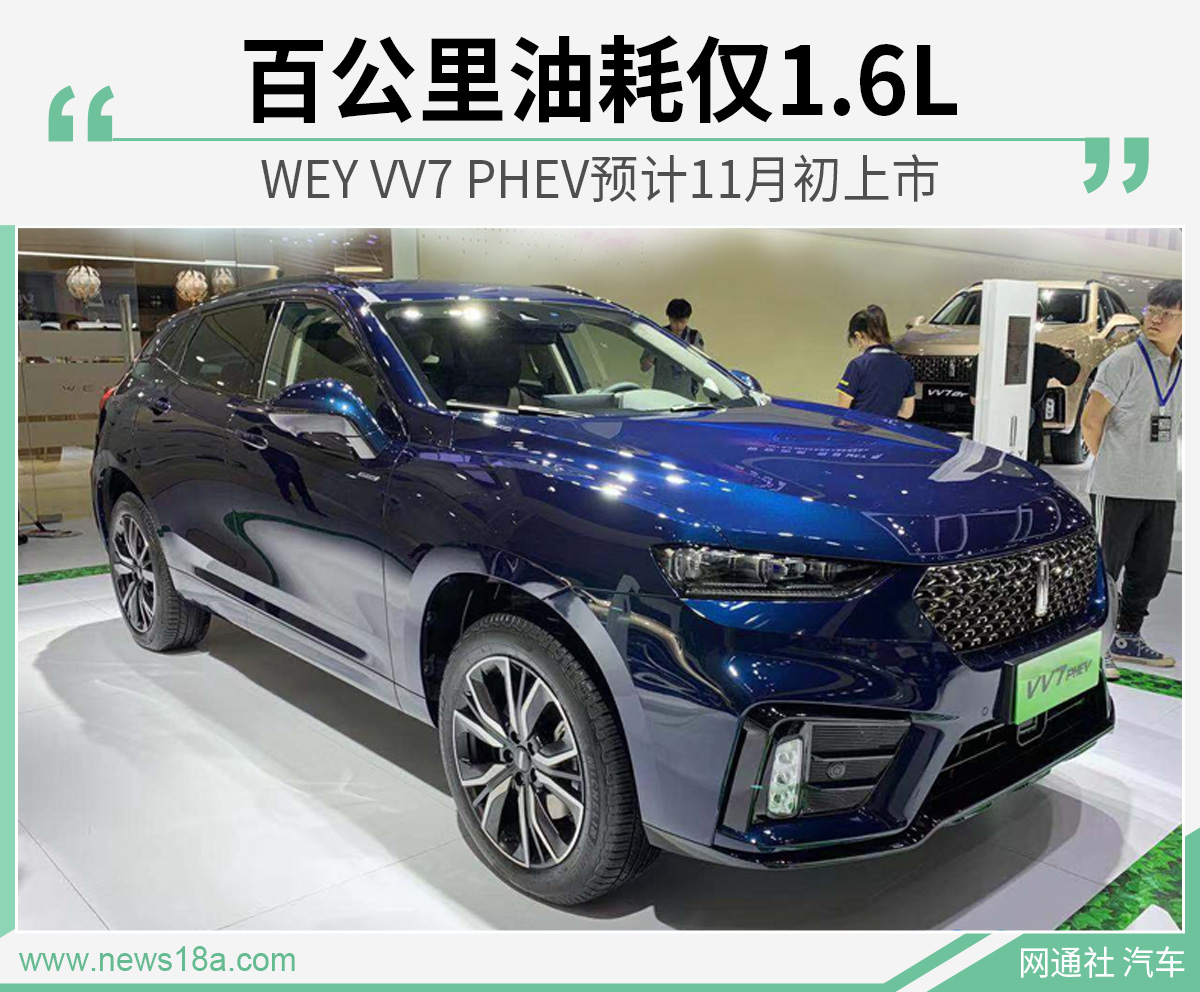 百公里油耗仅1.6L WEY VV7 PHEV预计11月初上市-新浪汽车