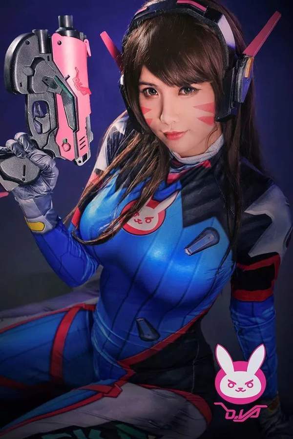 美国亚裔小姐姐各版本D.va Cos合集 波涛汹涌春光无限_八卦趣闻_新浪游戏_新浪网
