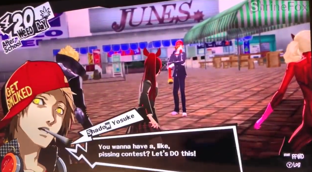 《P5R》Switch真机演示？ 外网友自制MOD以假乱真_自媒体_新浪游戏_新浪网