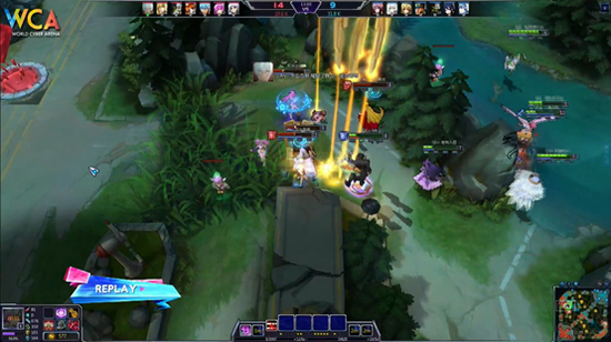 WCA《300英雄》总决赛QG夺冠_新浪游戏_手机新浪网