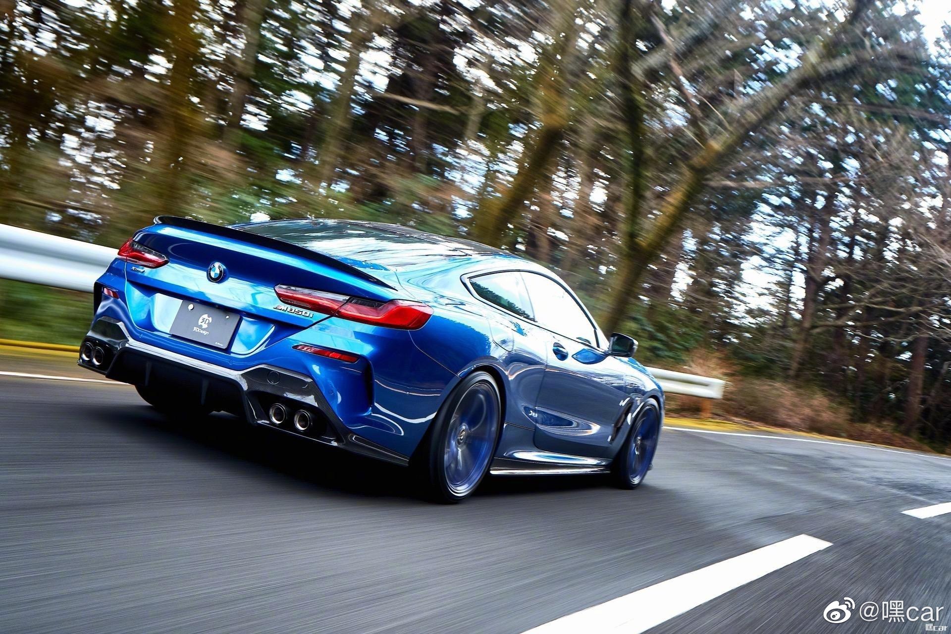 世界上第一台宝马M850装上了3D套件！ 来自嘿car 晨晨睡不醒-手机新浪汽车