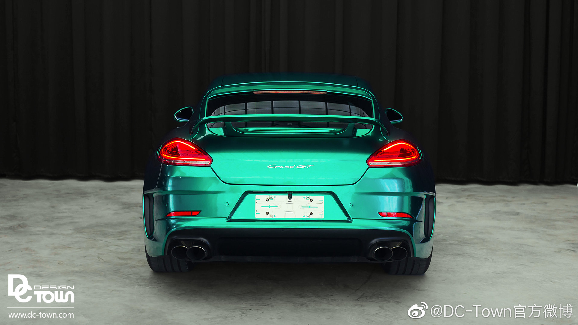 DC出品： 泰卡特T9 整车翡翠绿涂装-手机新浪汽车