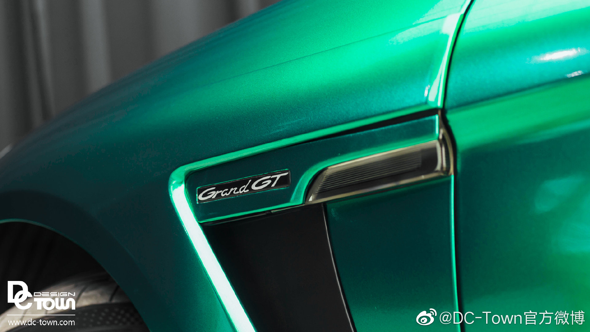 DC出品： 泰卡特T9 整车翡翠绿涂装-手机新浪汽车