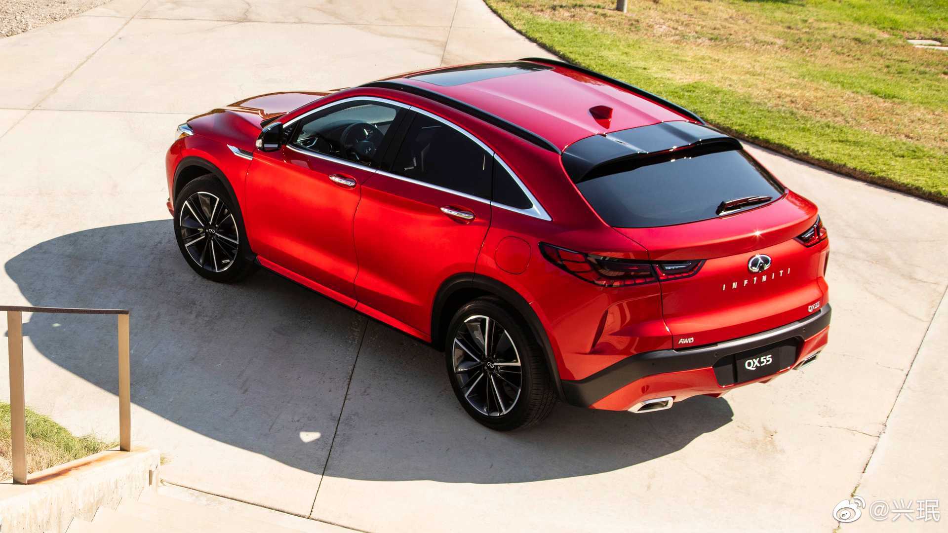 英菲尼迪全新轿跑SUV，QX55官图，你喜欢它的设计吗？-手机新浪汽车