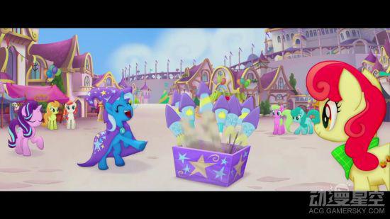 《彩虹小马》大电影首曝正式预告 魔性小马集体亮相