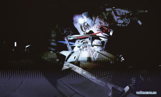 Chinese astronauts out of spacecraft for extravehicular activities ...