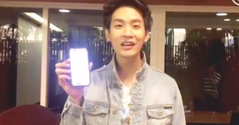 Kimmon助阵泰国爱豆月 又一对《逐月之月》的CP！|泰国|爱豆|Kimmon|空降|微博_手机新浪网