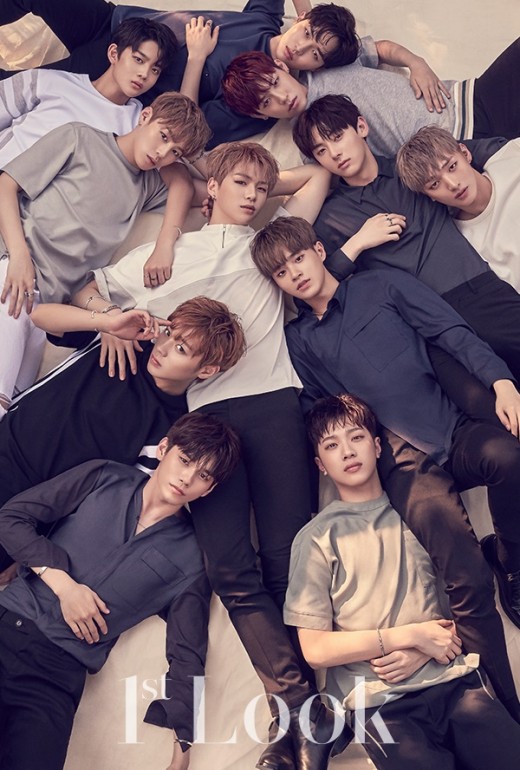 WANNAONE首次写真公开 11位成员合体画面养眼|WANNAONE|写真|合体_新浪娱乐_新浪网