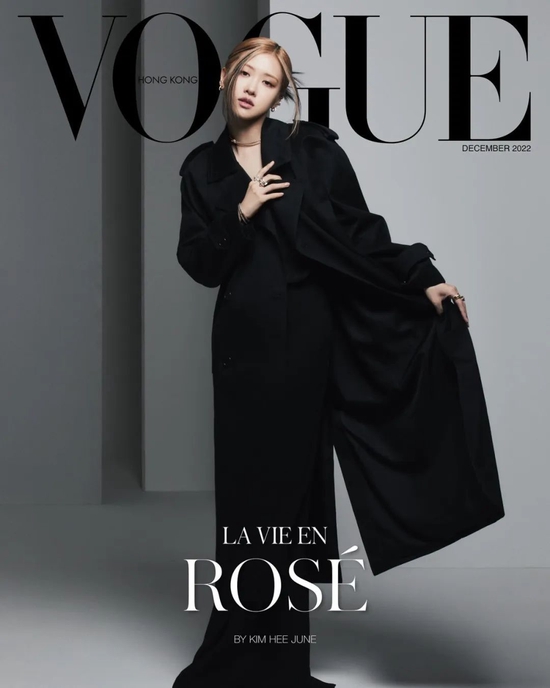 ROSÉ 登上中国香港版 VOGUE 封面！|中国香港|VOGUE|YSL_新浪时尚_新浪网