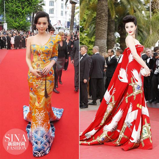 大咖玩中国风齐中招 范爷却入选十佳造型最长脸|范冰冰|红毯_新浪时尚_新浪网