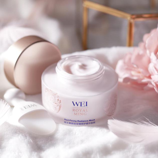 WEI蔚蓝之美明王朝御容至臻系列新品光耀臻现|肌肤|面膜|精华|眼霜|红牡丹_手机新浪网