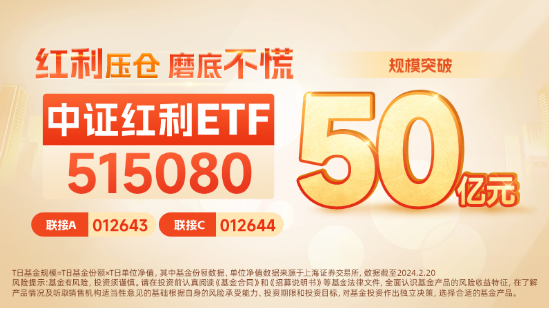 规模又双新高！中证红利ETF（515080）龙年3日累计吸金6.32亿元，全收益指数同步收创历史新高！_新浪财经_新浪网
