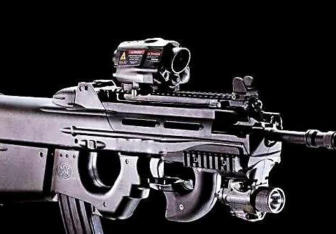 曾经的突击步枪中 最著名的巅峰之作 FN F2000突击步枪|框架|突击步枪|机械_新浪新闻