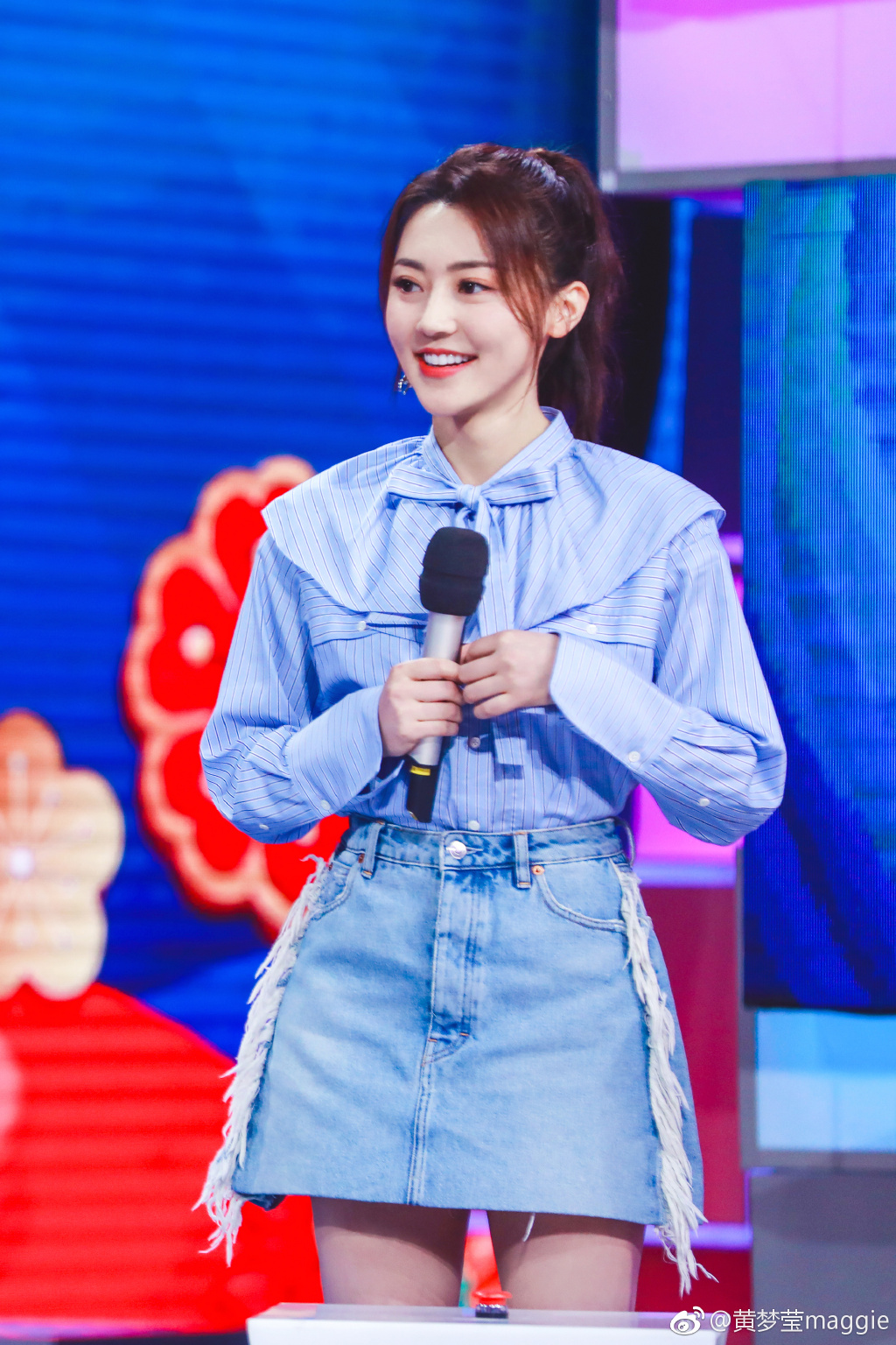 高蜜邹凯离婚了，为何29岁黄梦莹这高马尾搭休闲装，减龄又时髦_鱼司辰YuSiChen_新浪博客