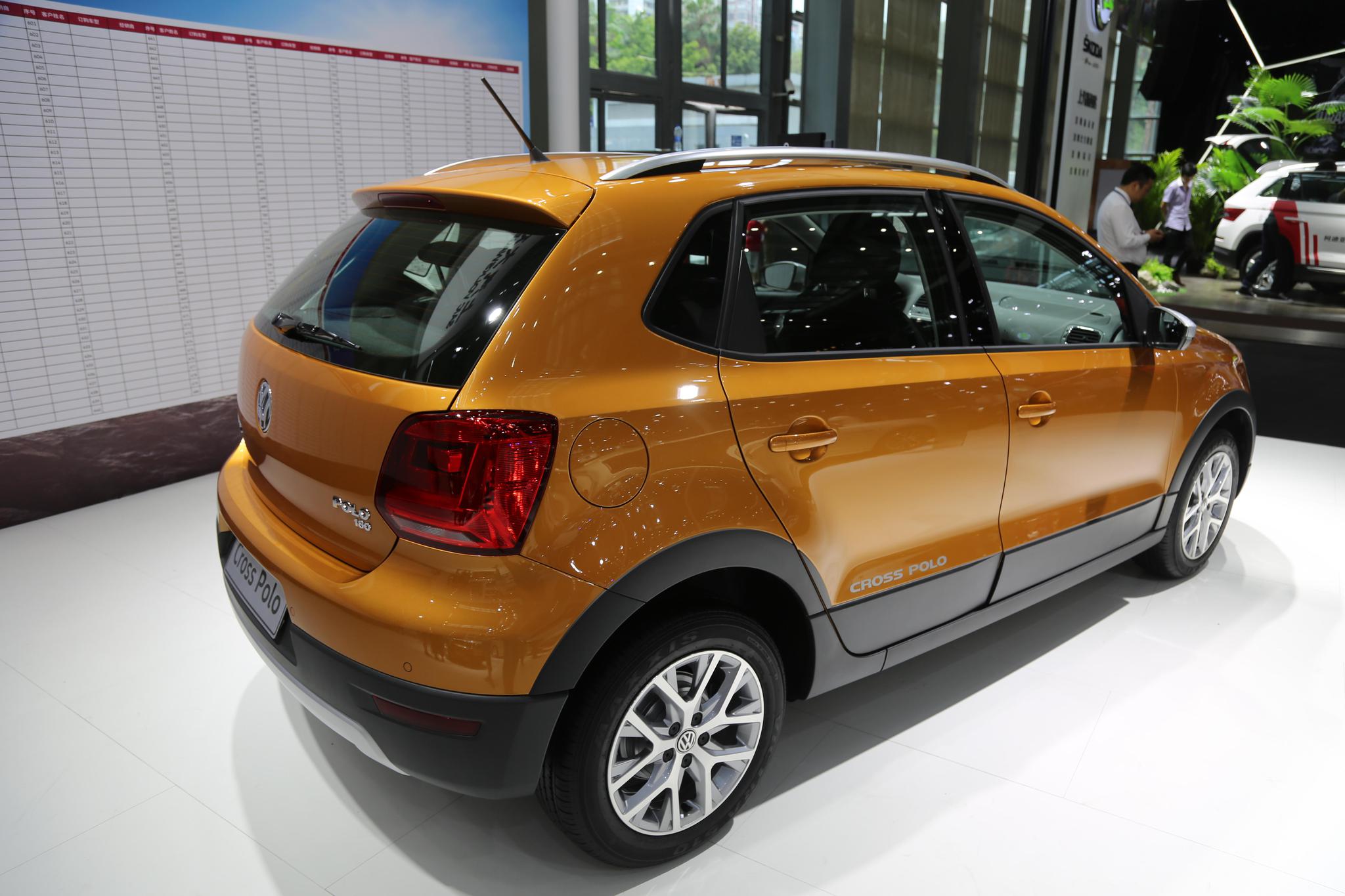 上汽大众Cross Polo，12万级别精品座驾，车展实拍！