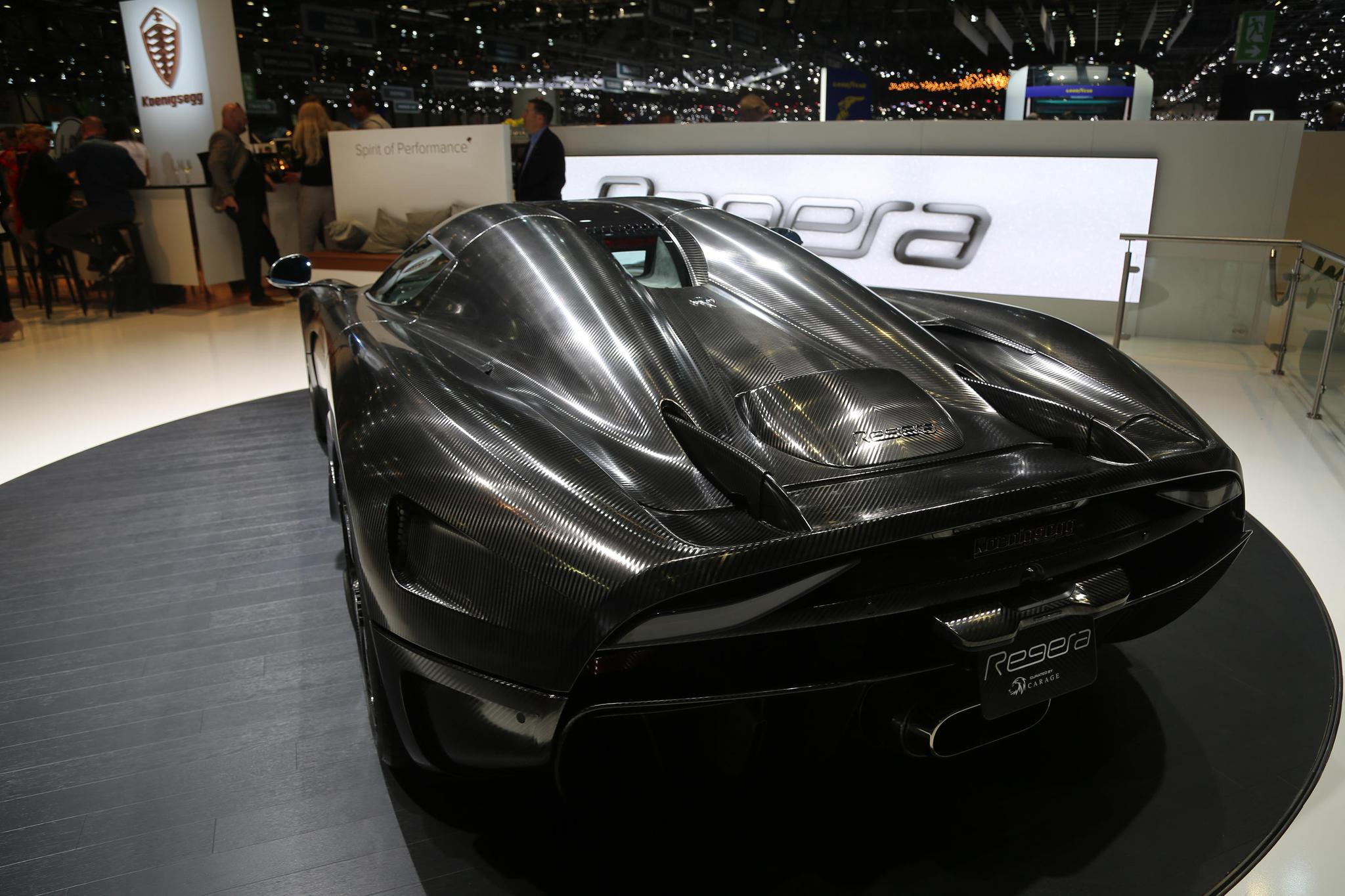 科尼赛克Koenigsegg Regera，日内瓦车展实拍！