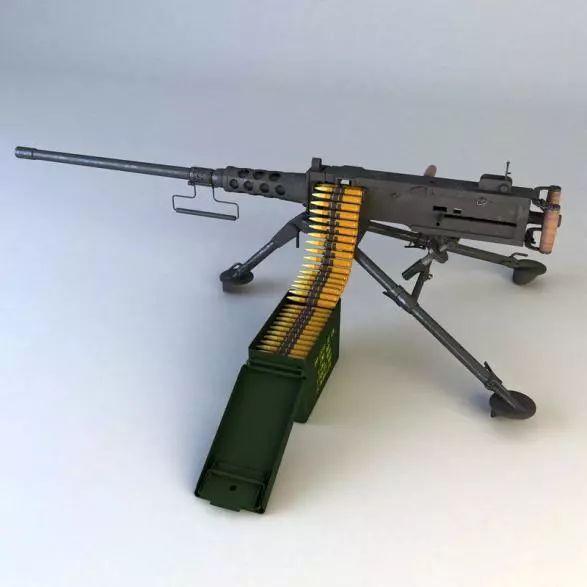 能用上半个世纪的不止有热水器！还有美国M2重机枪