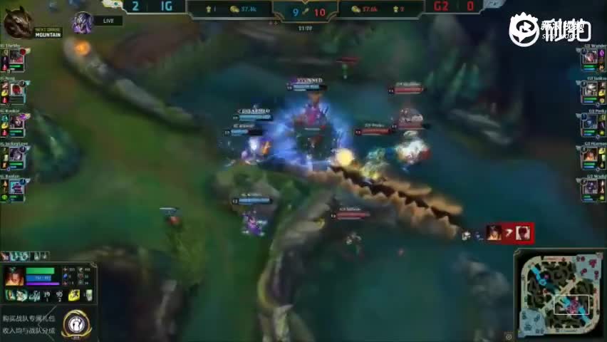 S8半决赛：the shy剑魔天神下凡一锤四_手机新浪网