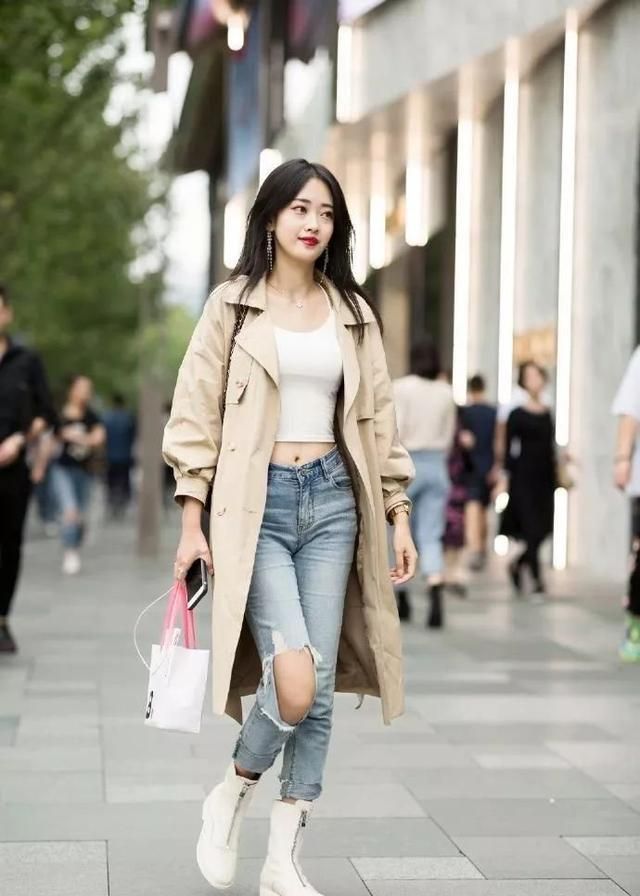170身高的美女，休闲的搭配，显得大长腿女人味十足!|身高|美女|休闲_新浪新闻