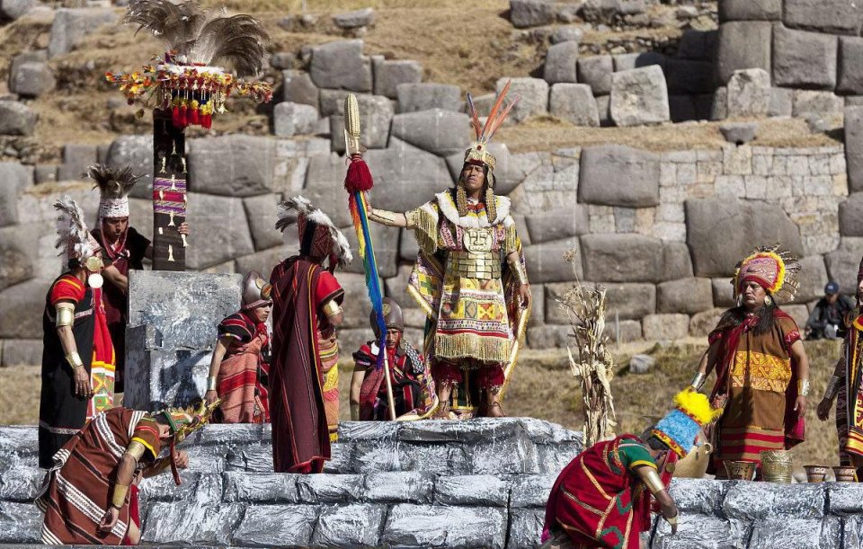 印第安人太阳节祭祀，真的一板一眼做仪式，并非给游客表演！