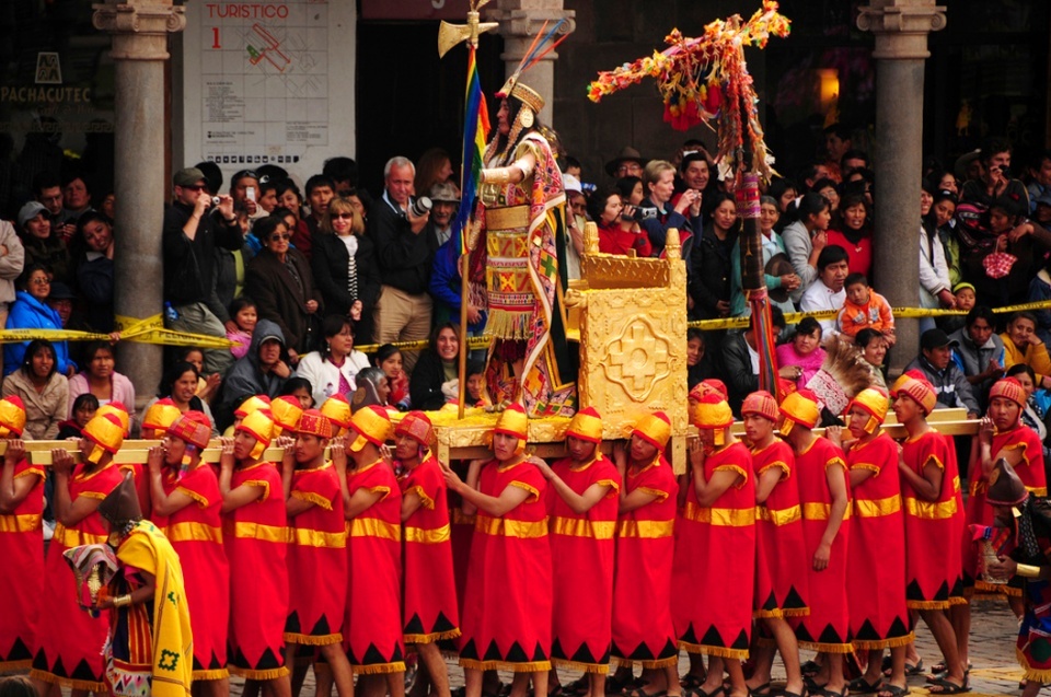 印第安人太阳节祭祀，真的一板一眼做仪式，并非给游客表演！