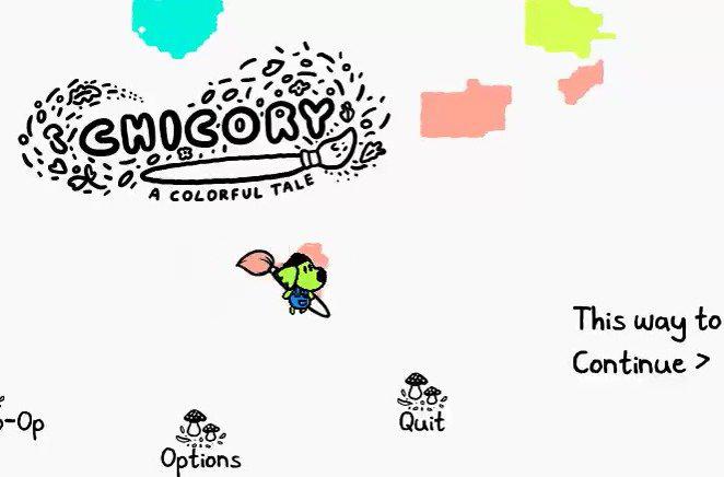正在开发中的《Chicory: A Colorful Tale》会有一个有趣的小特性_新浪新闻