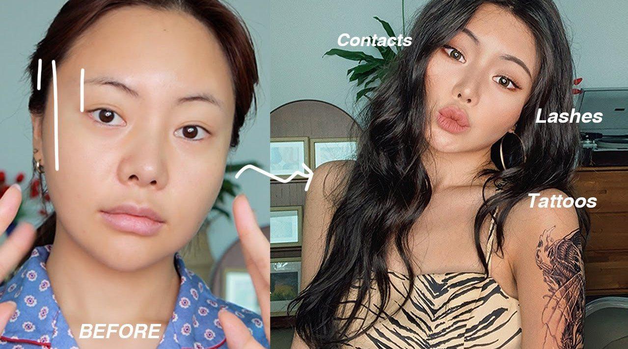 Asian Baby Girl (ABG) Transformation Makeup 原po 조효진 HYOJ_新浪新闻