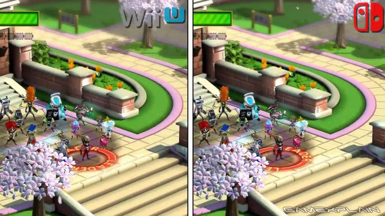 外媒GameXplain公开了一段WiiU版和Switch版《神奇101_新浪新闻